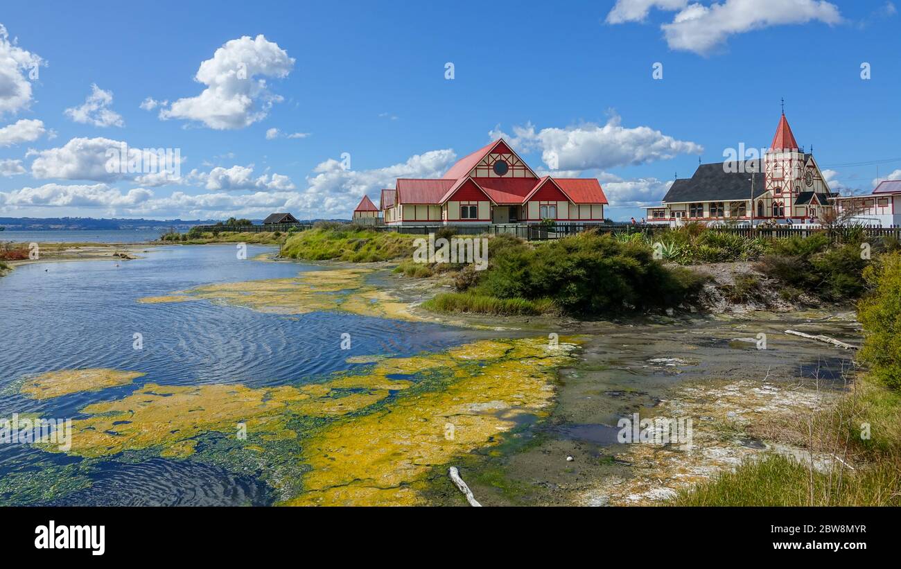 Maori church hi-res stock photography and images - Alamy