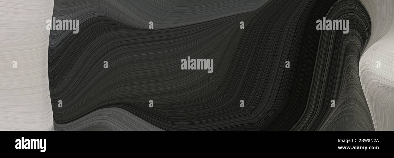 abstract modern horizontal header with very dark blue, ash gray and old ...