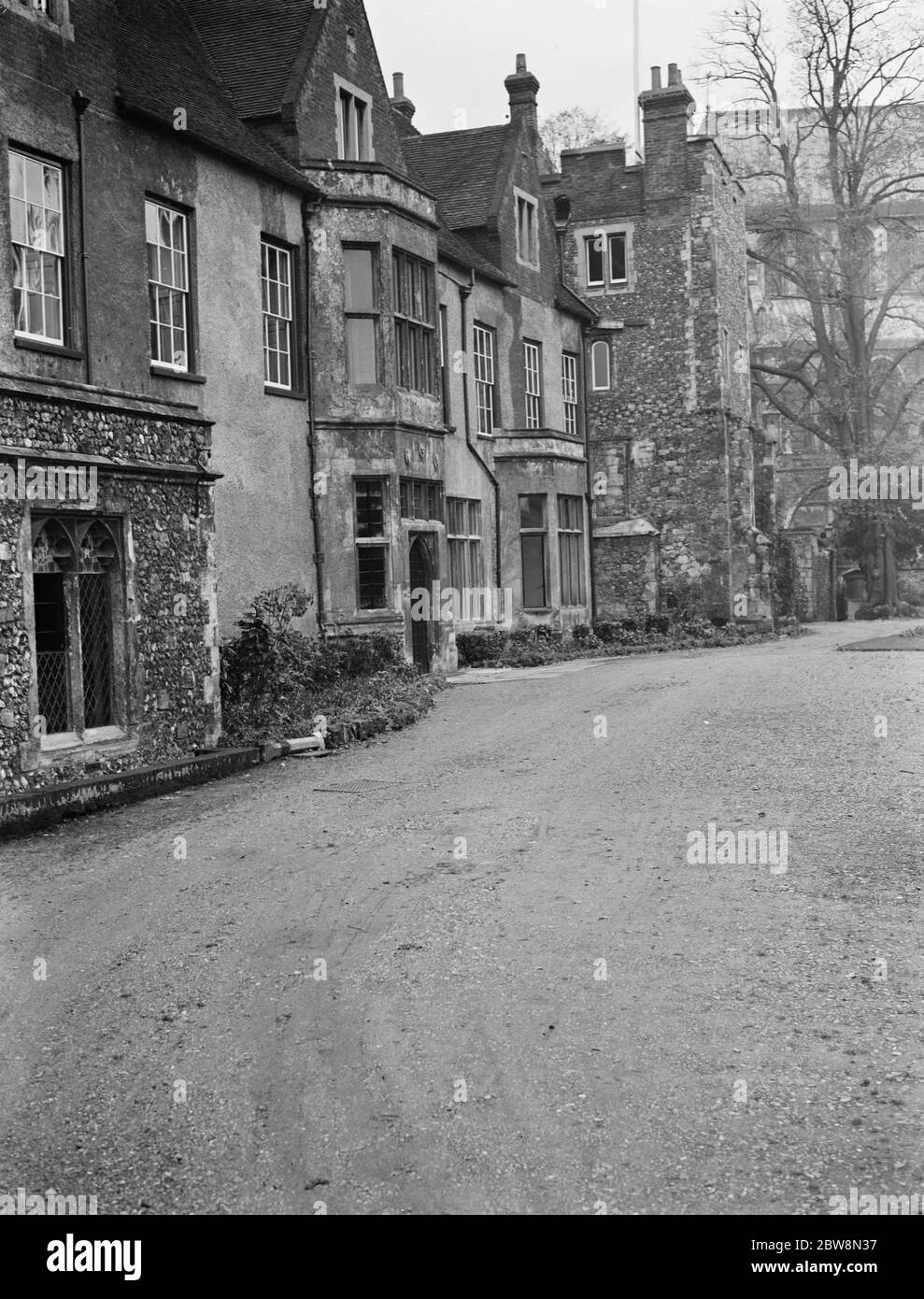 The Deanery at Canterbury Cathedral , Kent 1937 Stock Photo - Alamy