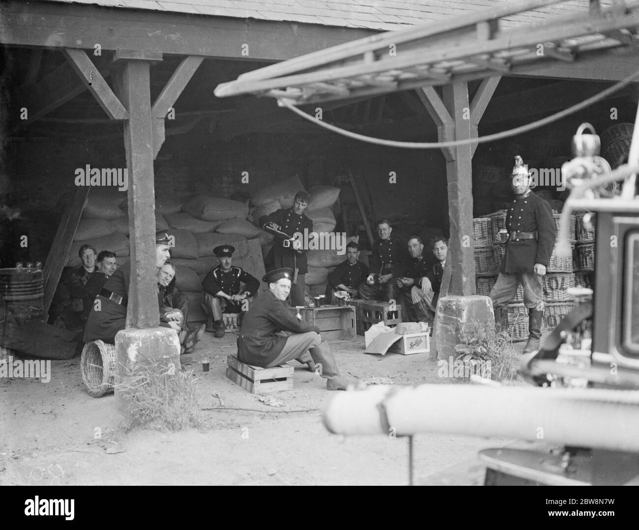 1930s fire fighting hi-res stock photography and images - Alamy