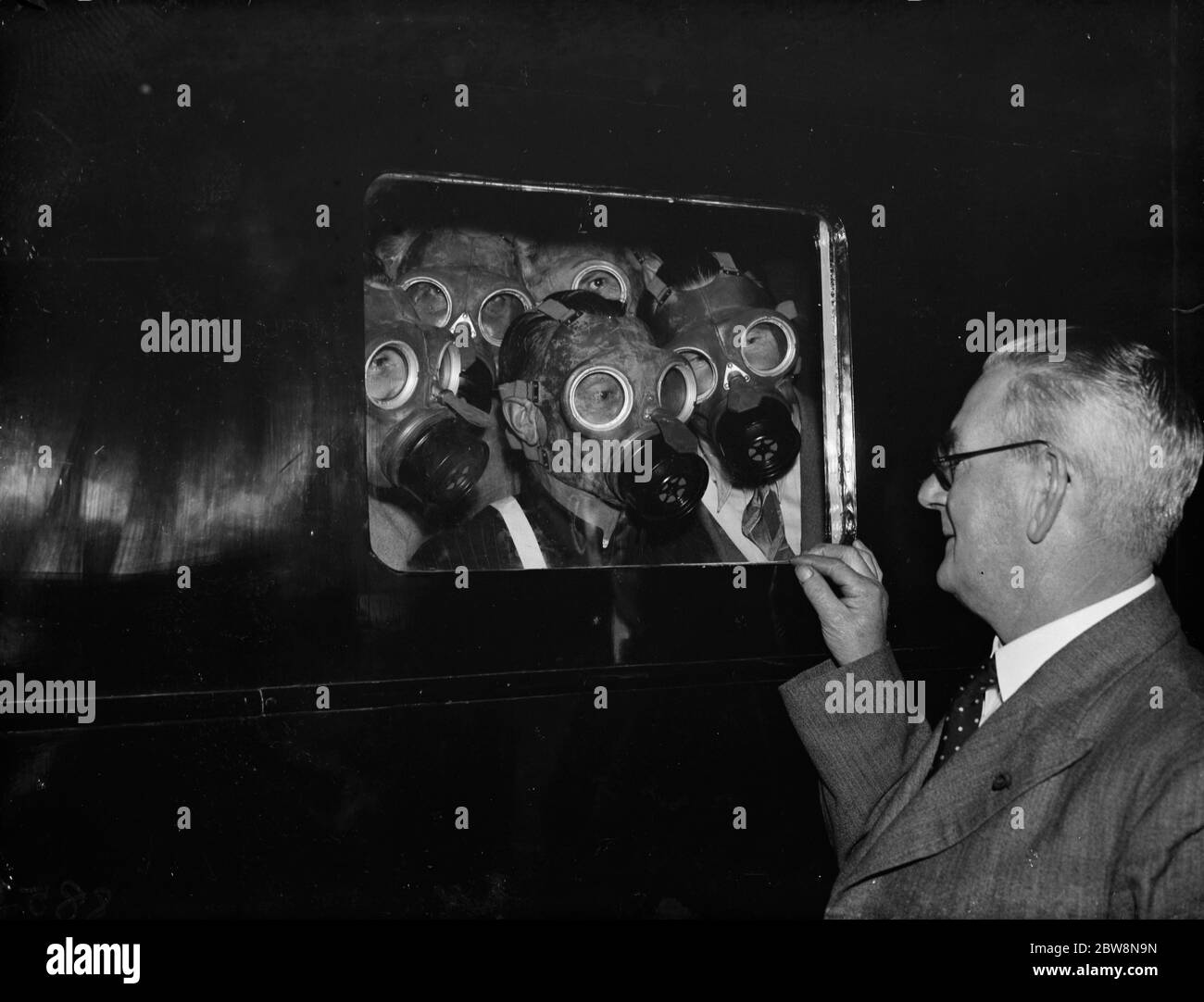 Gas masks 1938 hi-res stock photography and images - Alamy