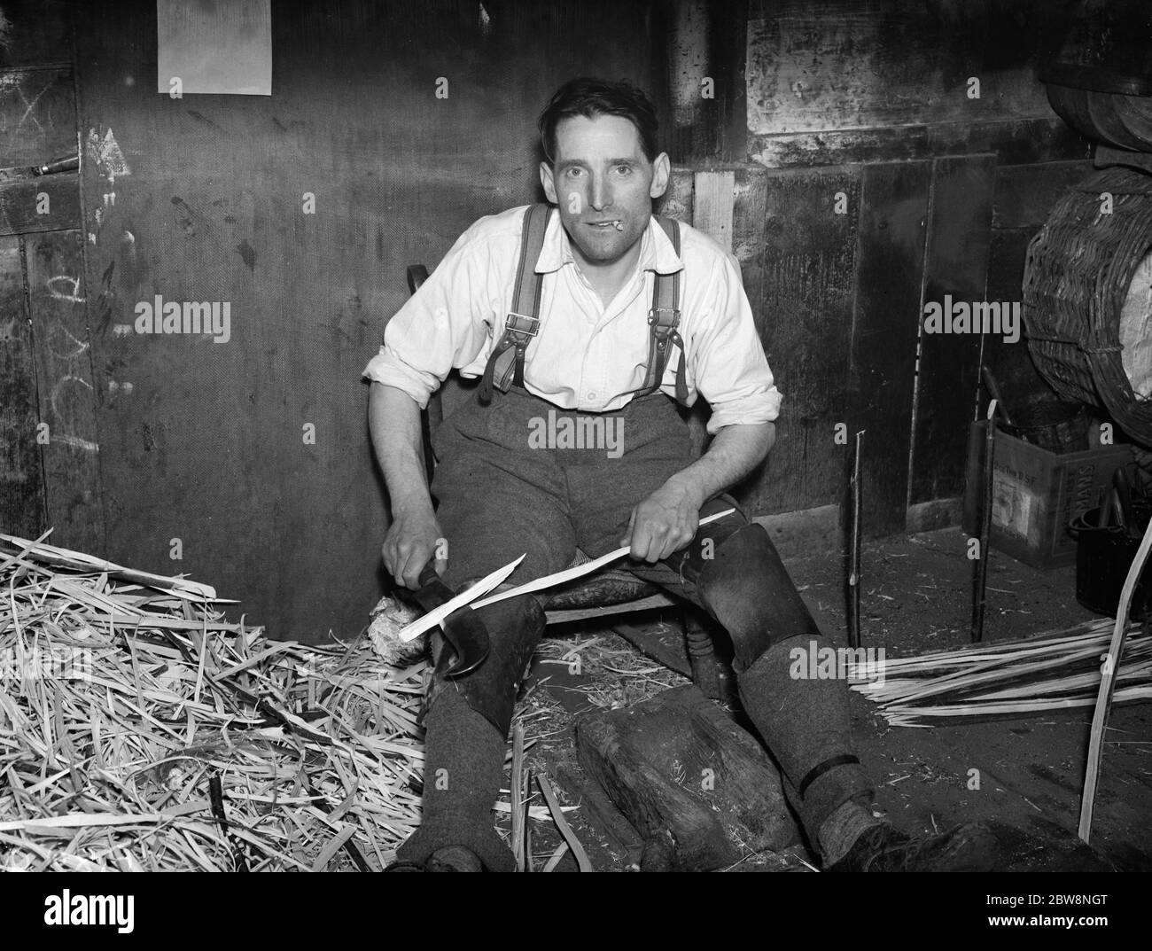 Wooden splints hi-res stock photography and images - Alamy