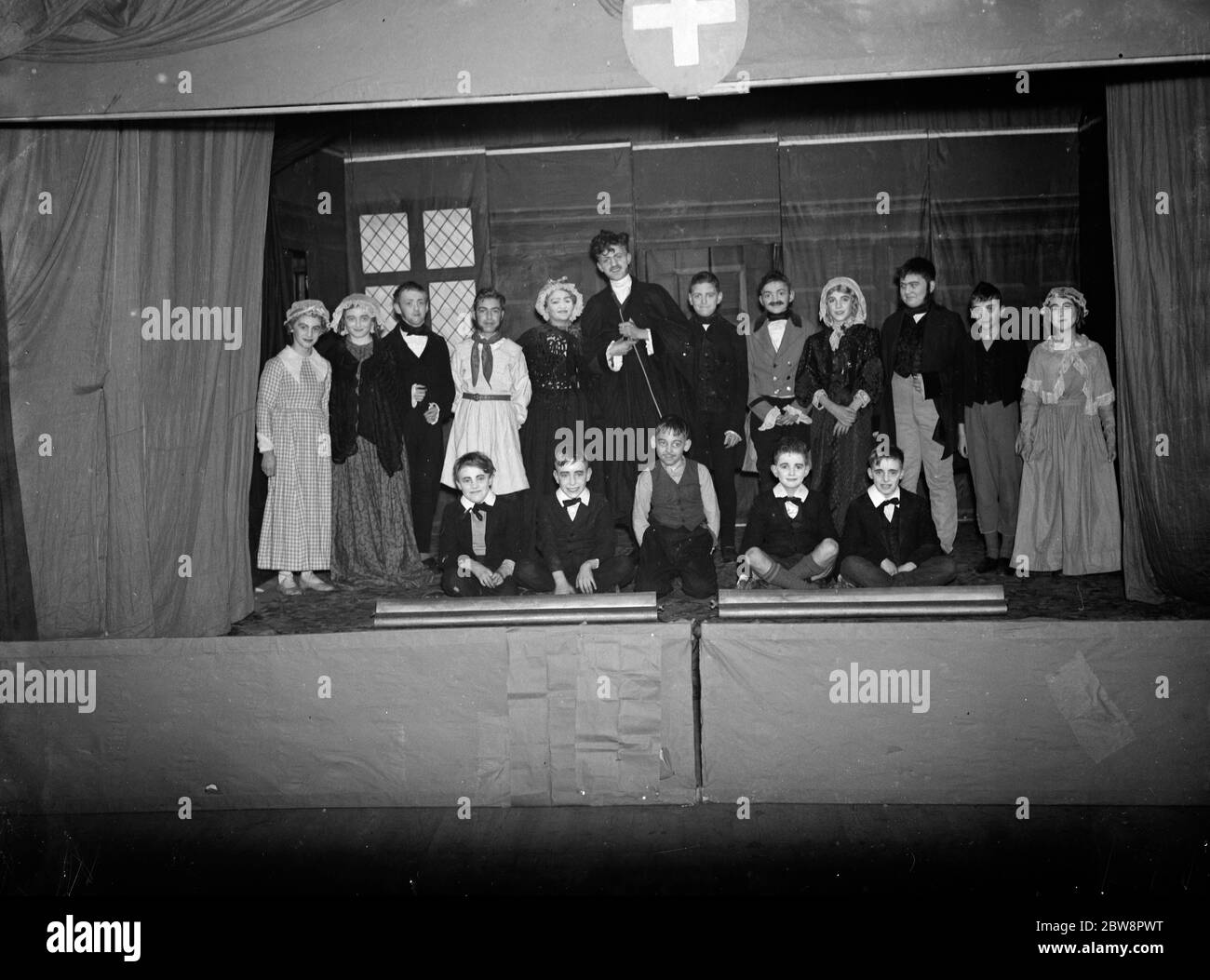 Children in the play ' Nicholas Nickleby ' at Dartford , Kent . 1937 ...