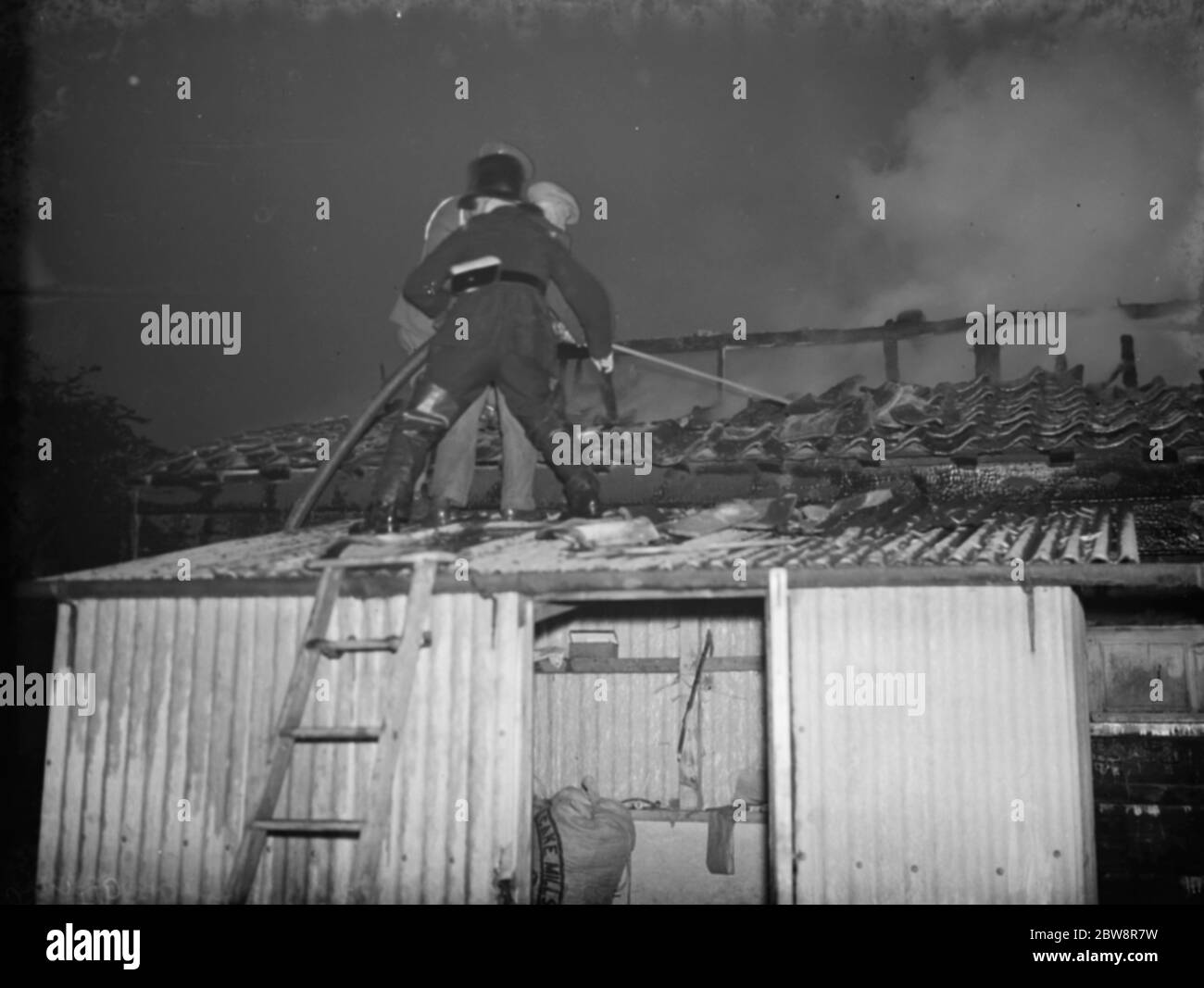 Fire and emergency Black and White Stock Photos & Images - Alamy