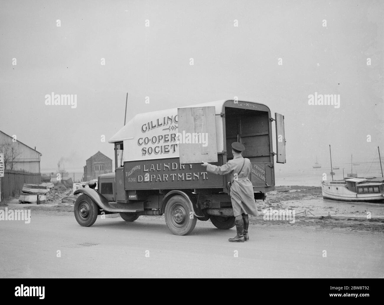 Coop truck hi-res stock photography and images - Alamy