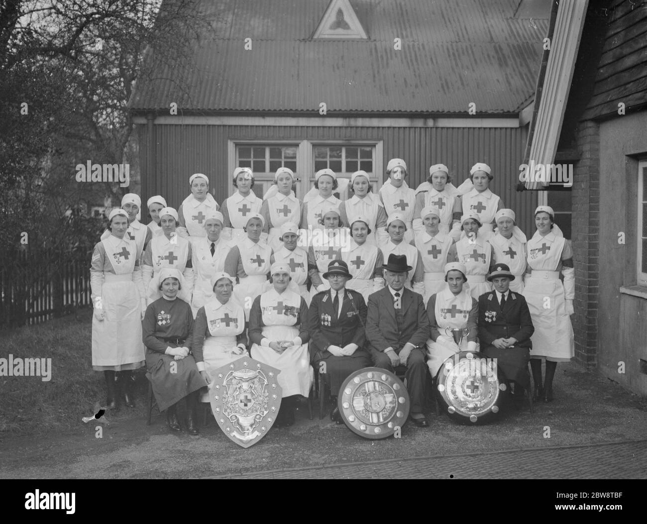 Presentations at the Kent branch of the Red Cross VAD ( voluntary aid ...