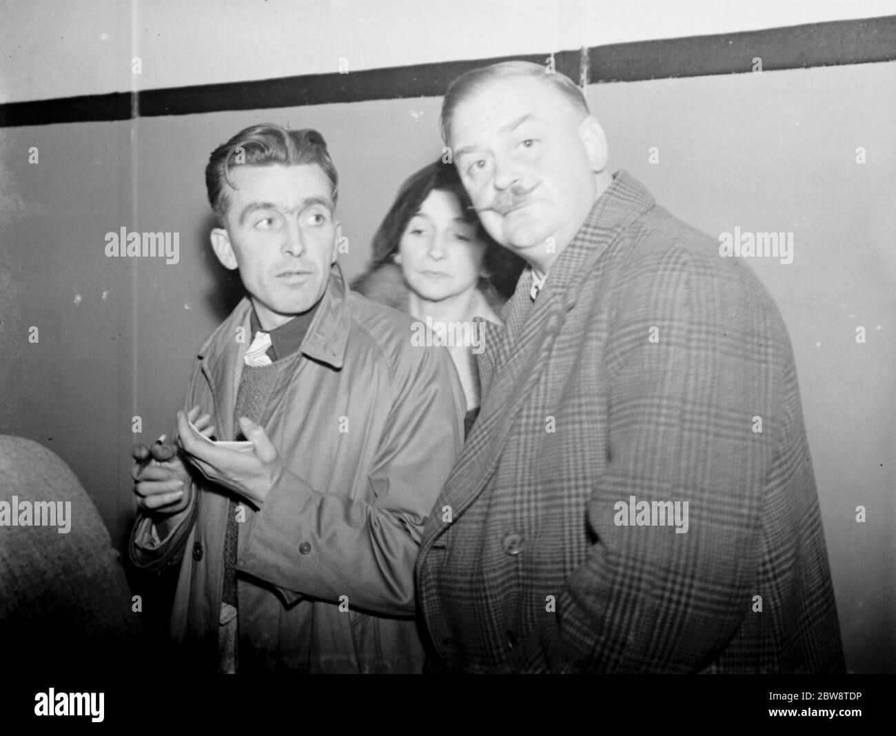 Mr and Mrs Rose and Mr Ranson . 1938 Stock Photo - Alamy