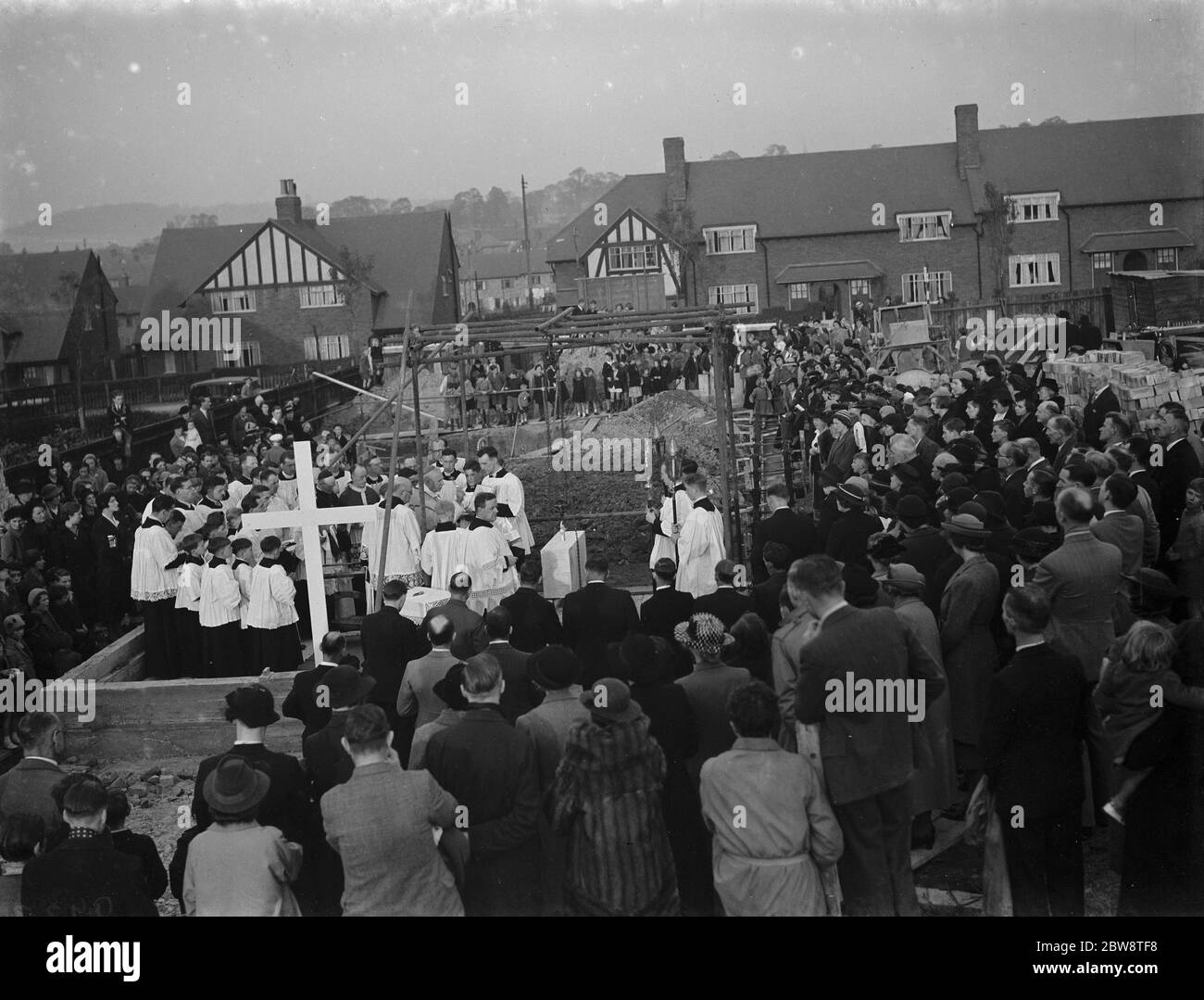 1930s catholic priest hi-res stock photography and images - Alamy