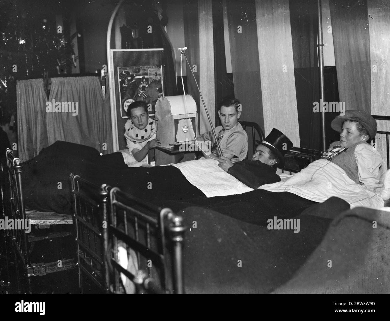 Crippled childrens circus at Alexandra Hospital in Swanley , Kent ...