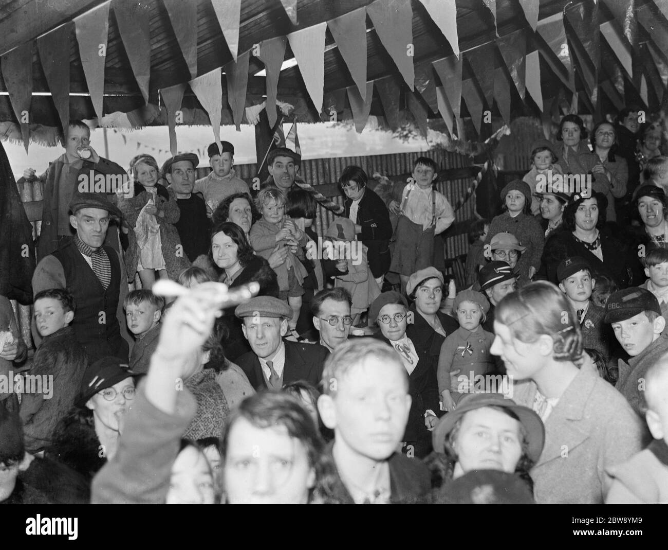 Coronation teas in Mottingham , Kent , to celebrate the coronation of ...