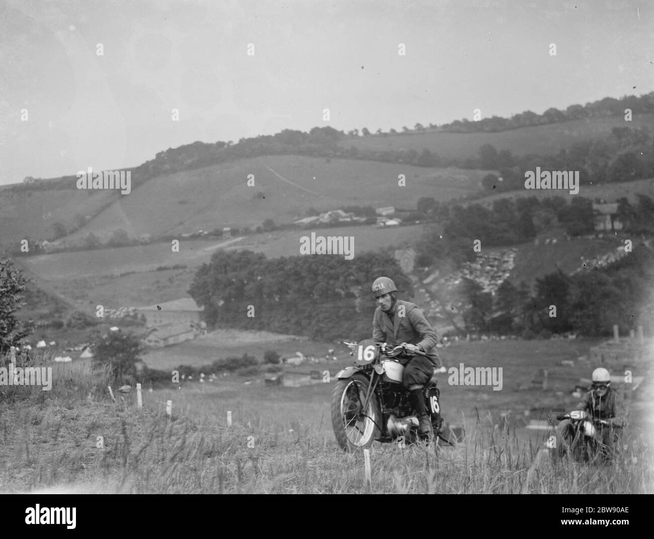 Sidcup hill climb at Farningham . 1937 Stock Photo - Alamy