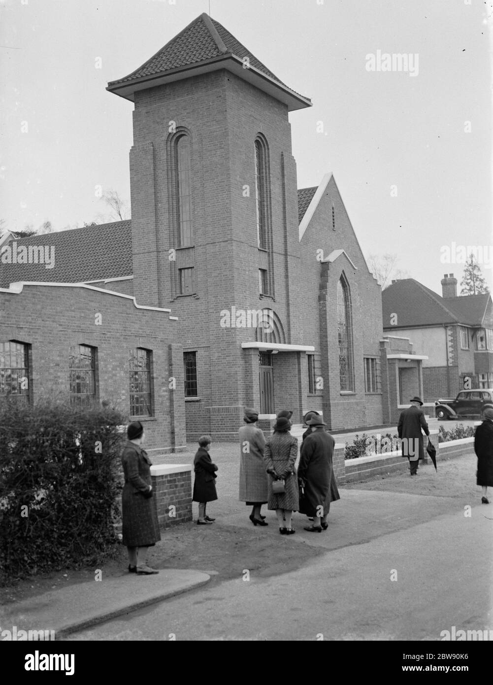 New church black Black and White Stock Photos & Images - Alamy