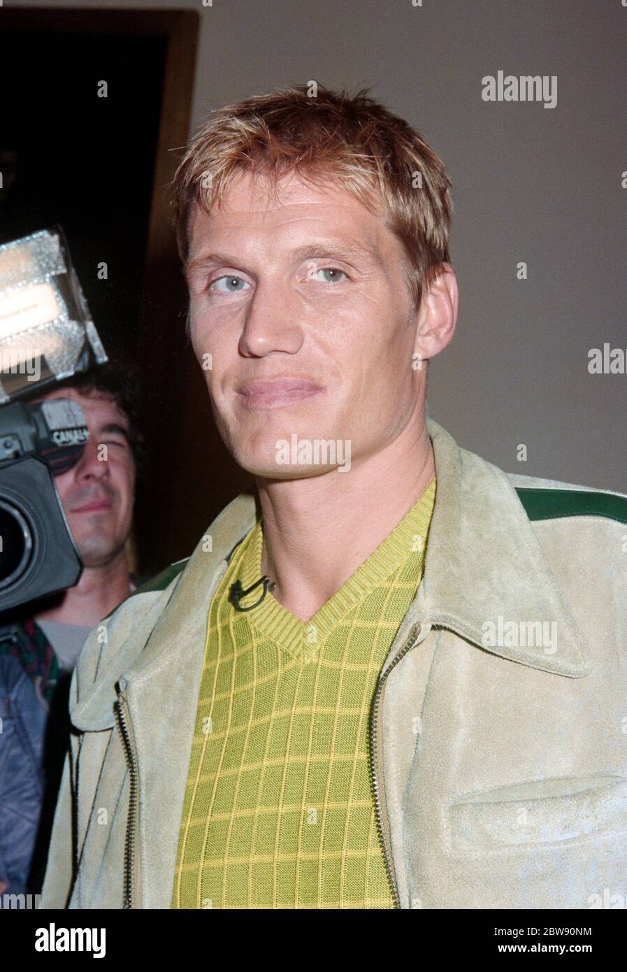 CANNES, FRANCE. May 1996: Actor Dolph Lundgren at the 49th Cannes Film ...