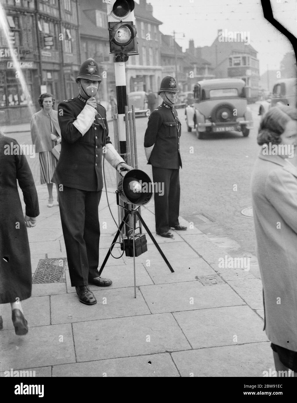 1930s police phone hi-res stock photography and images - Alamy