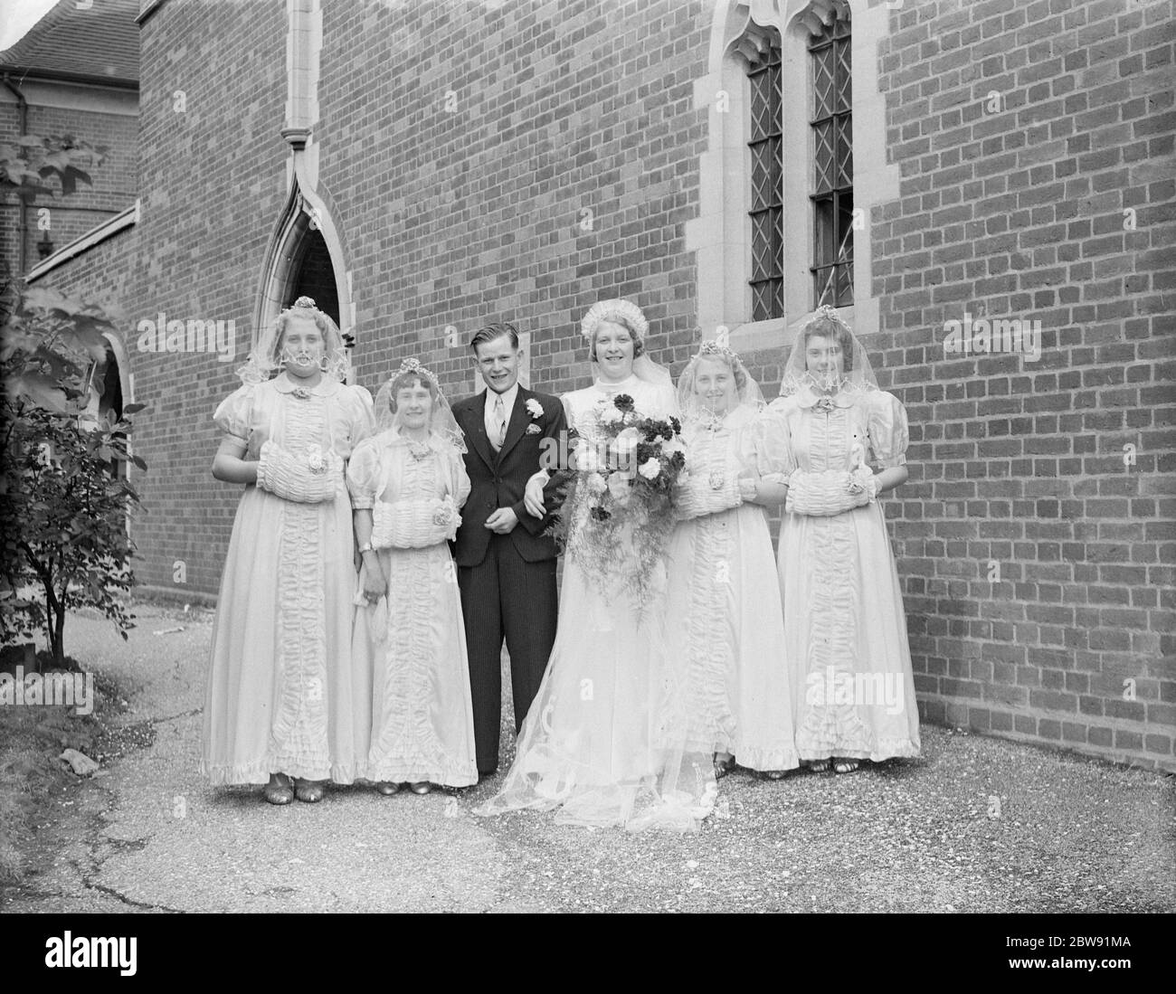 The wedding of Mr James Arthur Doe and Miss Awina Adelaide Nenham . The ...