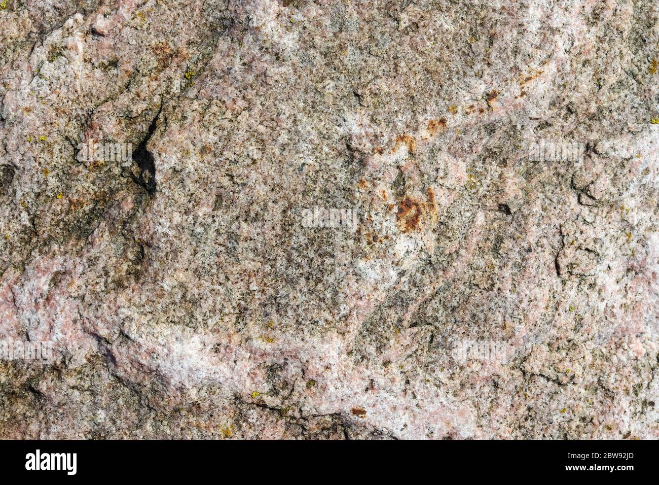 Granite stone texture in a detailed close up view in a high resolution ...