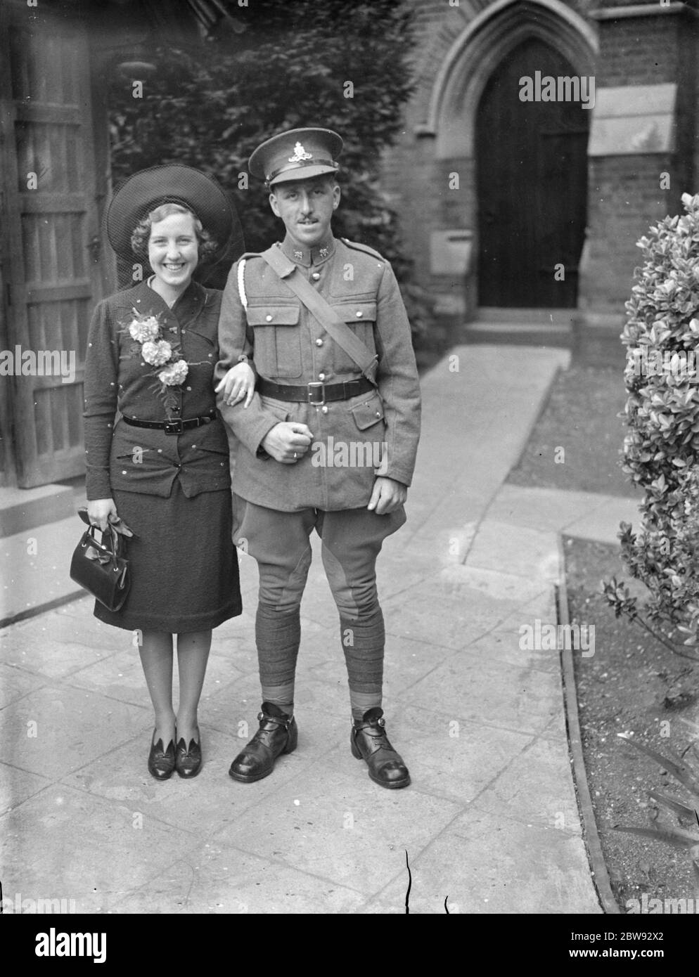 The wedding of the Lampards in Mottingham , Kent . The bride and groom ...