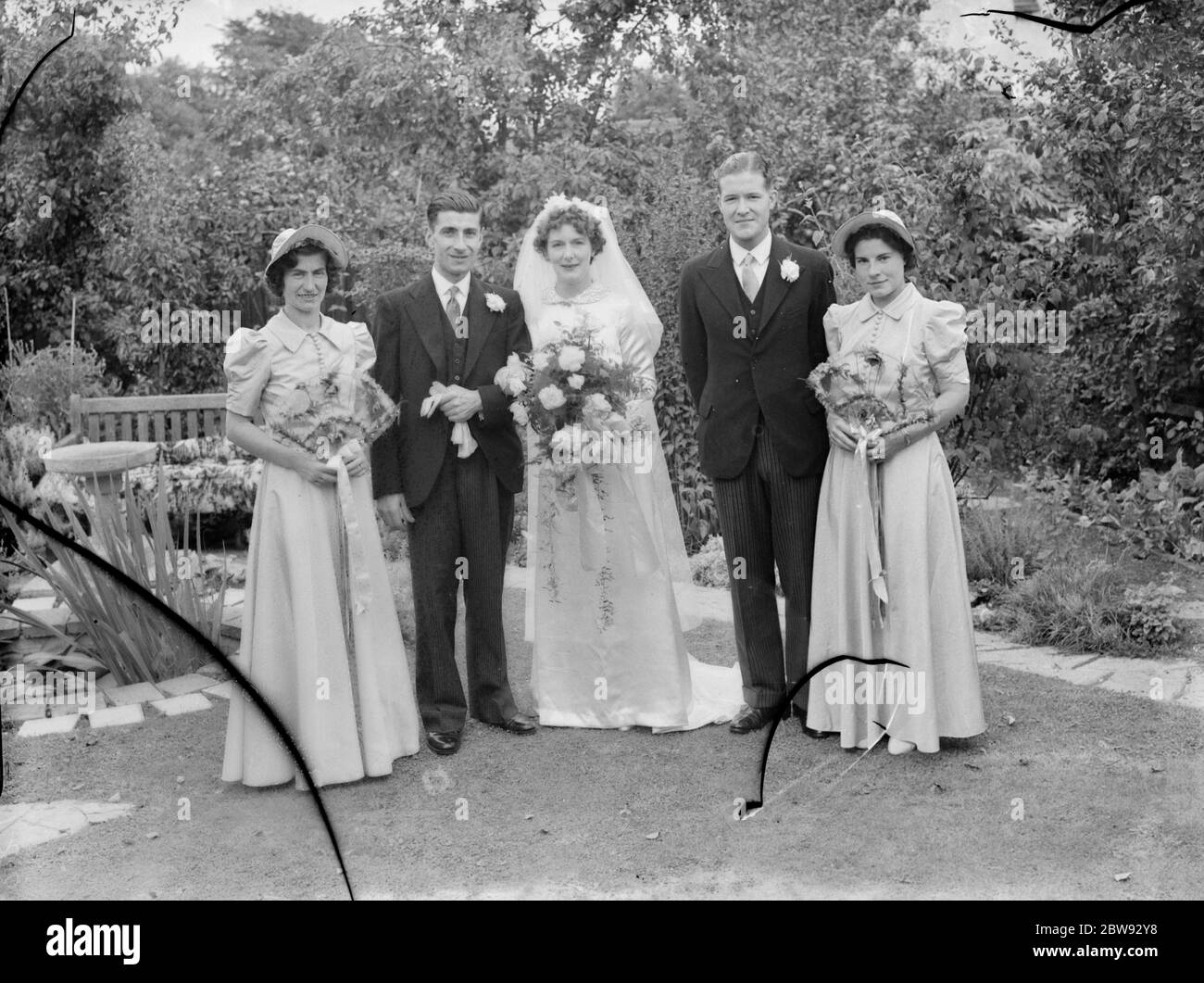 The wedding of Mr Francis William Elliston Erwood and Miss Vidam Cotton ...