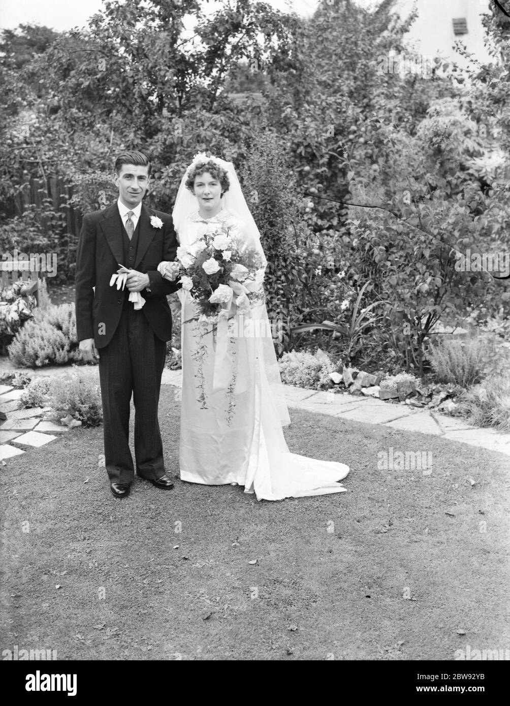 The wedding of Mr Francis William Elliston Erwood and Miss Vidam Cotton ...