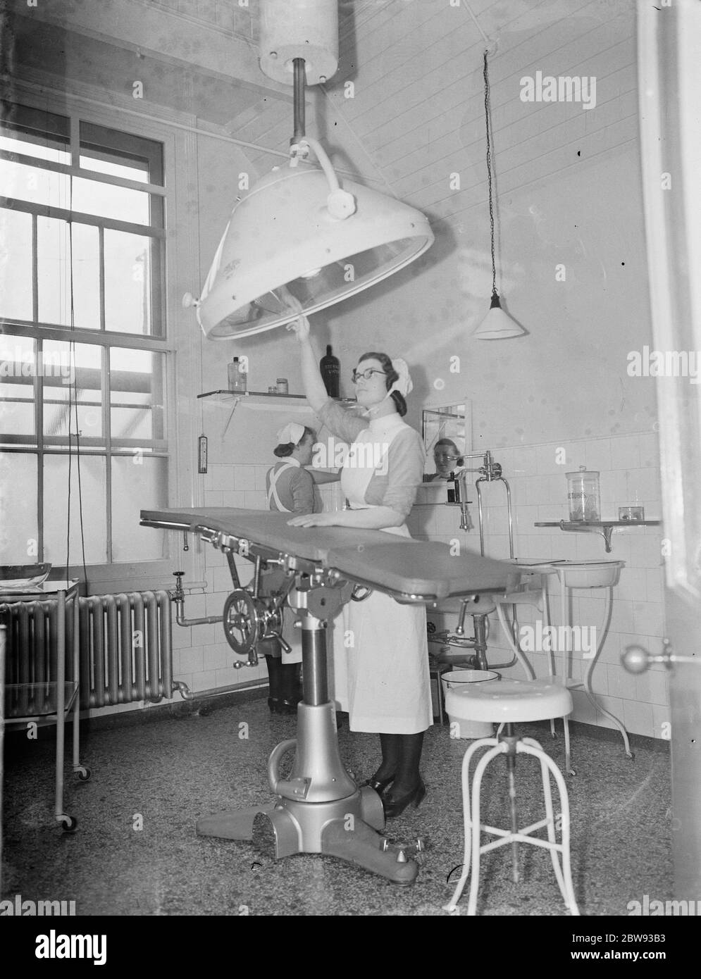 Interior operating Black and White Stock Photos & Images - Alamy