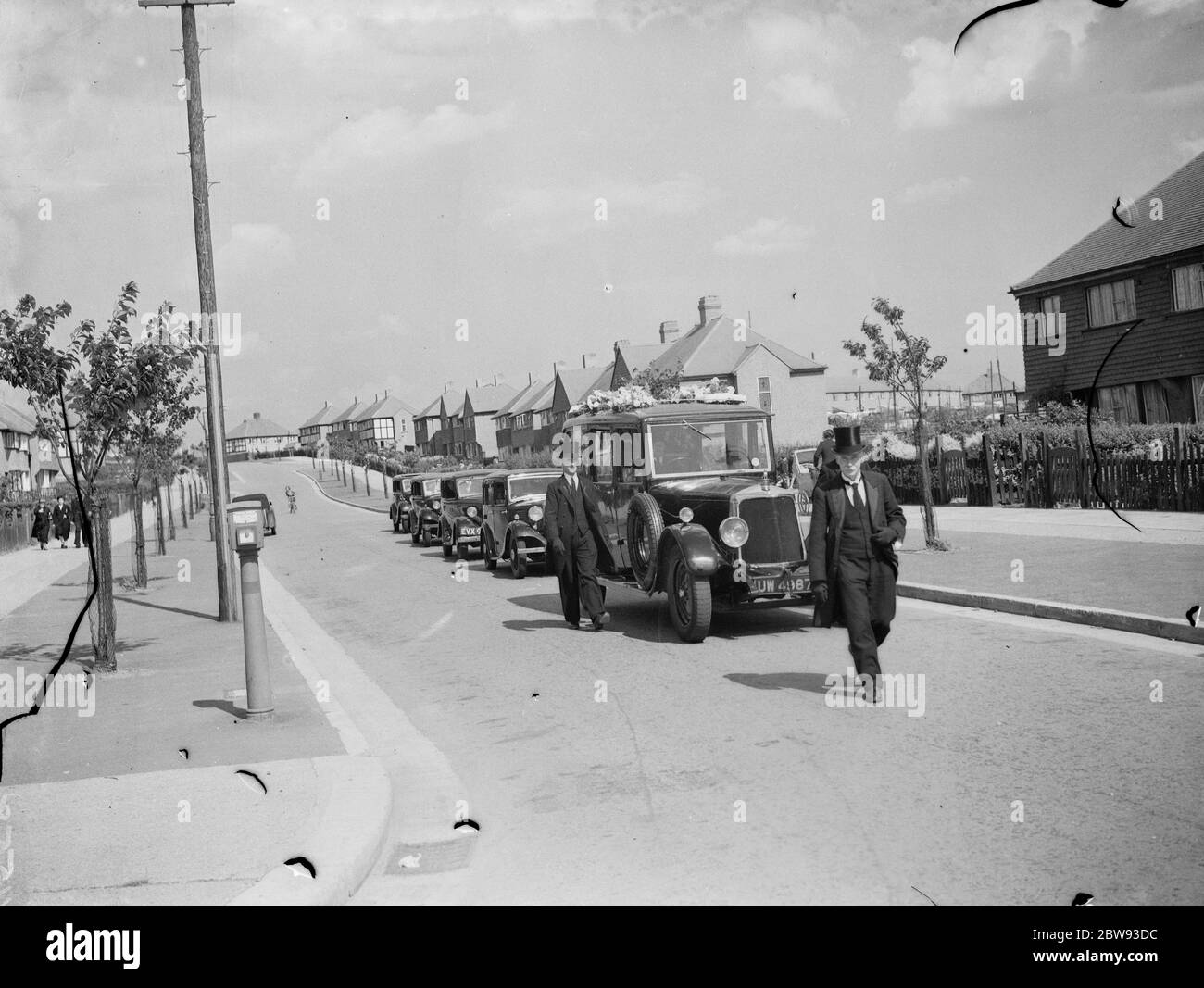 1930 funeral procession hi-res stock photography and images - Alamy