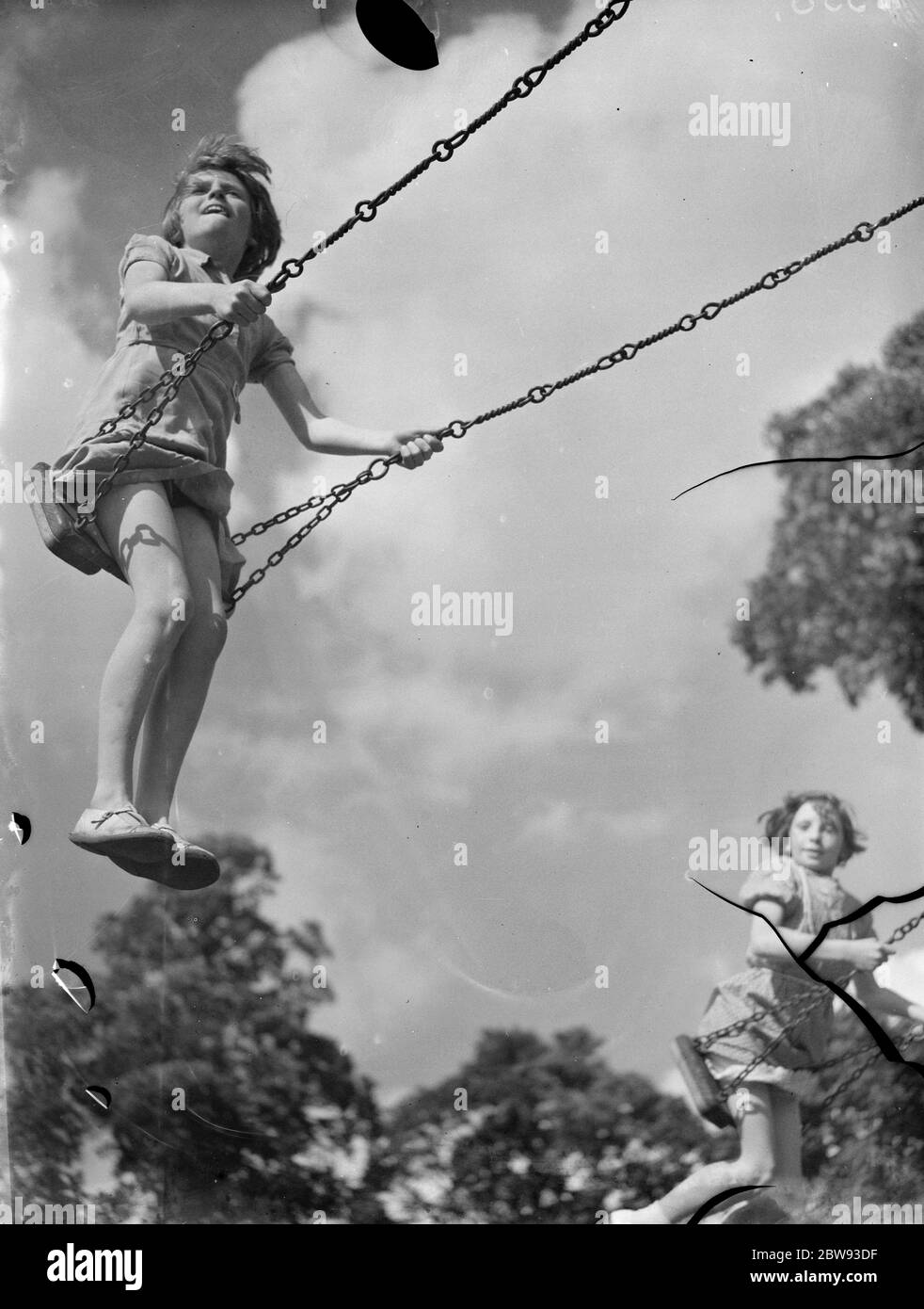 1930s Children Playground High Resolution Stock Photography and Images - Alamy