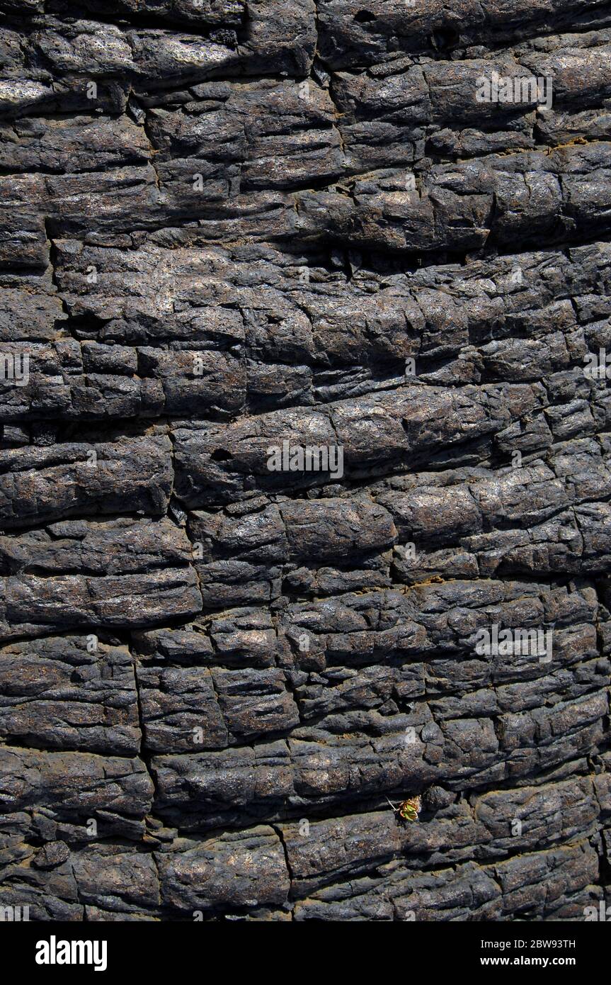 Hardened lava flow from hi-res stock photography and images - Alamy
