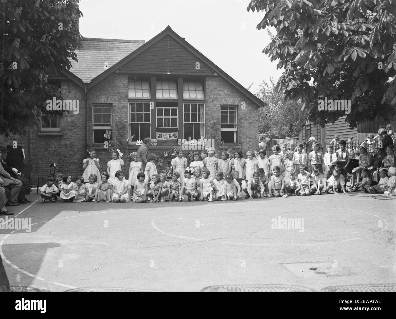 An Empire Day display at Dorset Road School in Mottingham , Kent . 24 ...