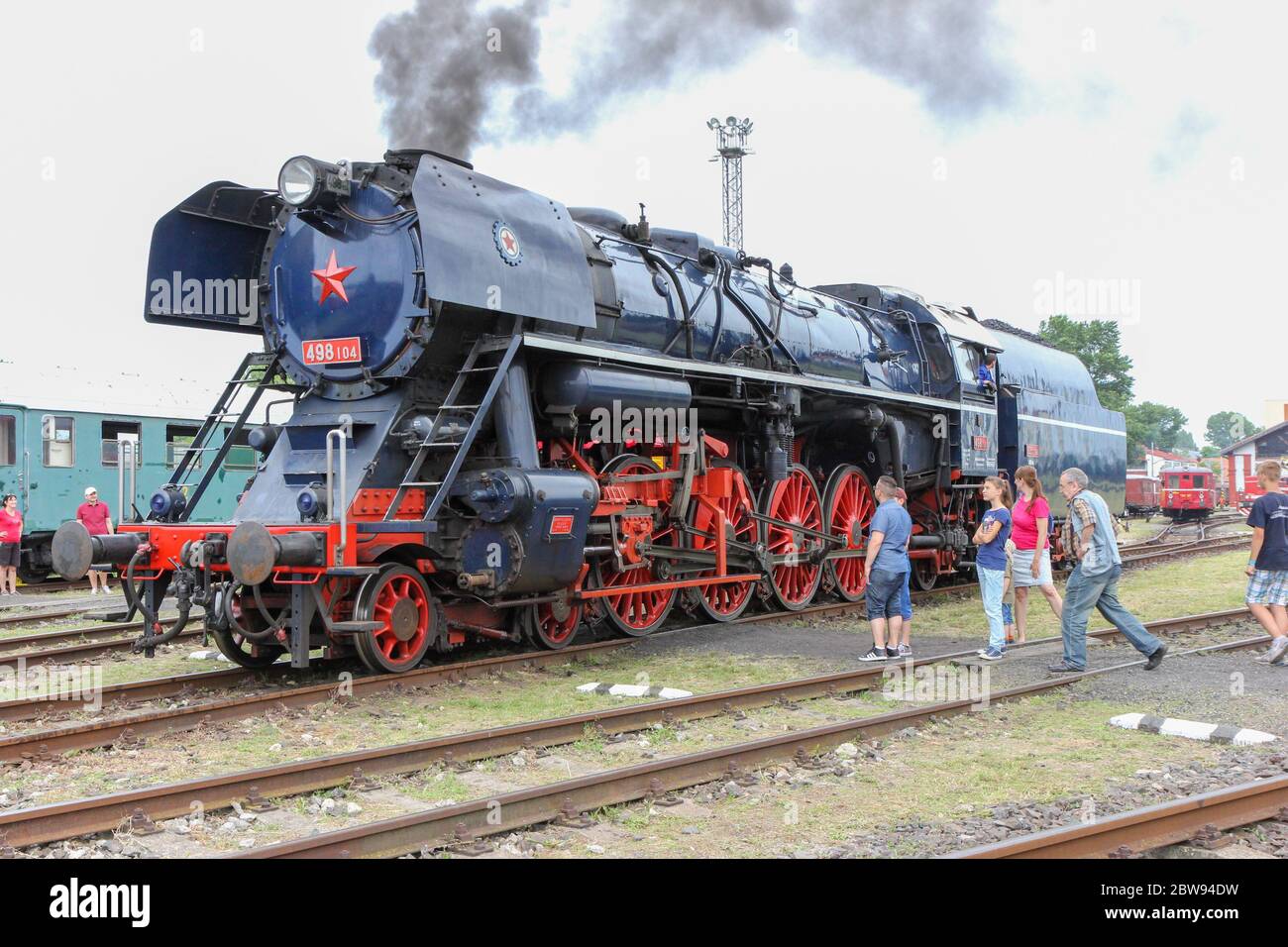 Vintage steam locomotives hi-res stock photography and images - Alamy