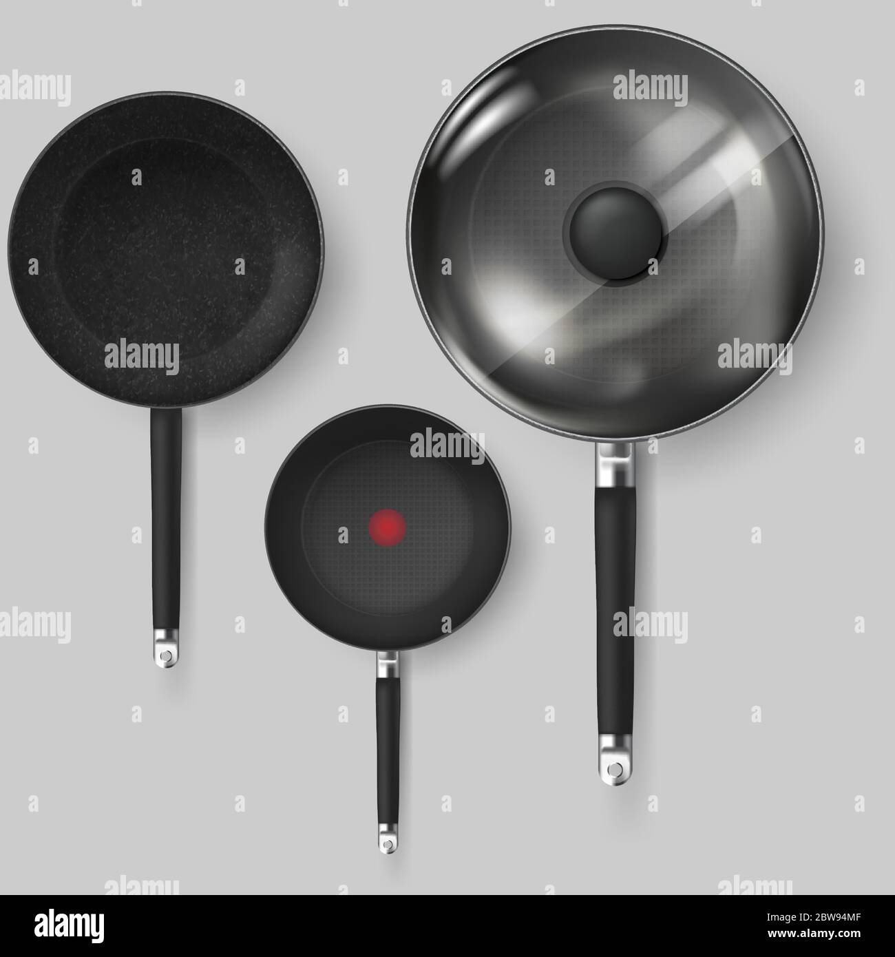 Cooking lid top view Stock Vector Images - Alamy