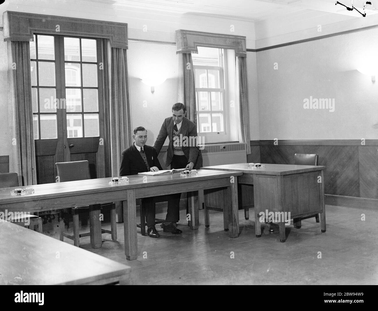 Interior view new england Black and White Stock Photos & Images - Alamy