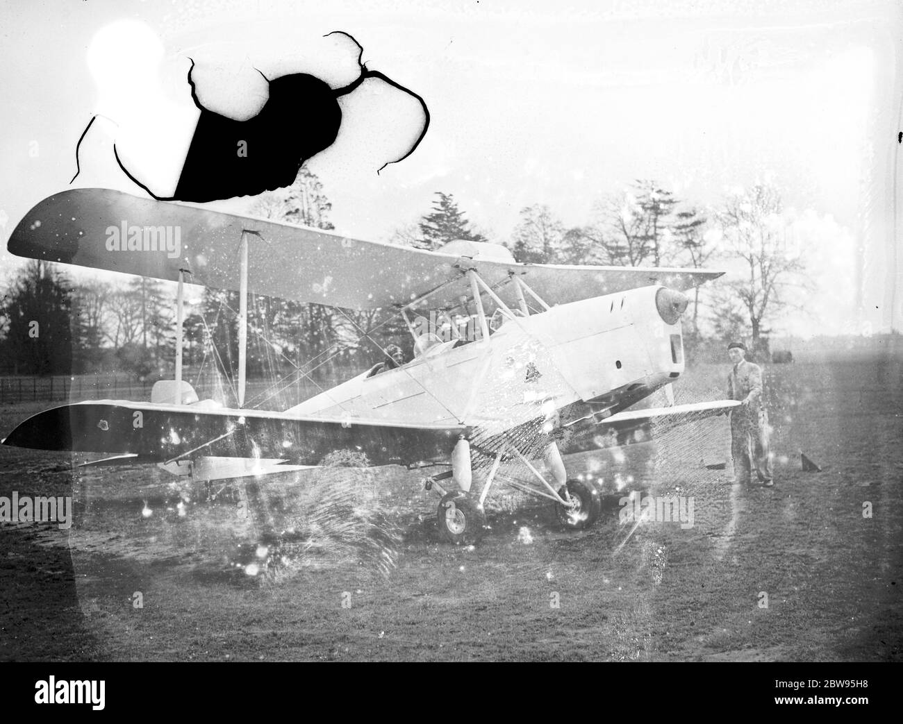 Lady Clayton tests aeroplane before search for lost oasis in Libyan ...