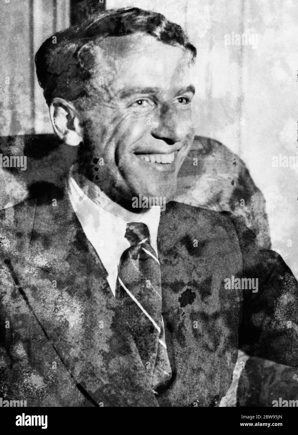 A J Mollison , 1930 's aviator . 1932 Stock Photo - Alamy