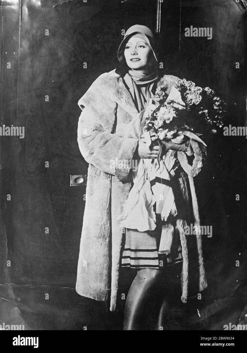 Miss Greta Garbo a film actress Stock Photo - Alamy