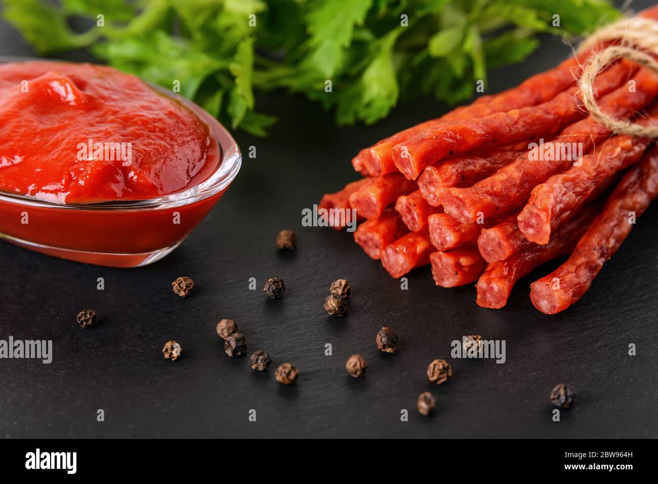 Cabanossi hi-res stock photography and images - Alamy