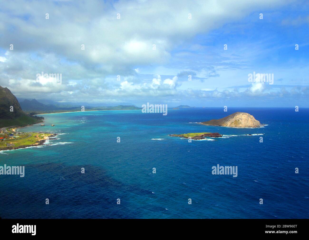 Overlook from the Makapuu Lighthouse Trail gives a stupendous view of ...