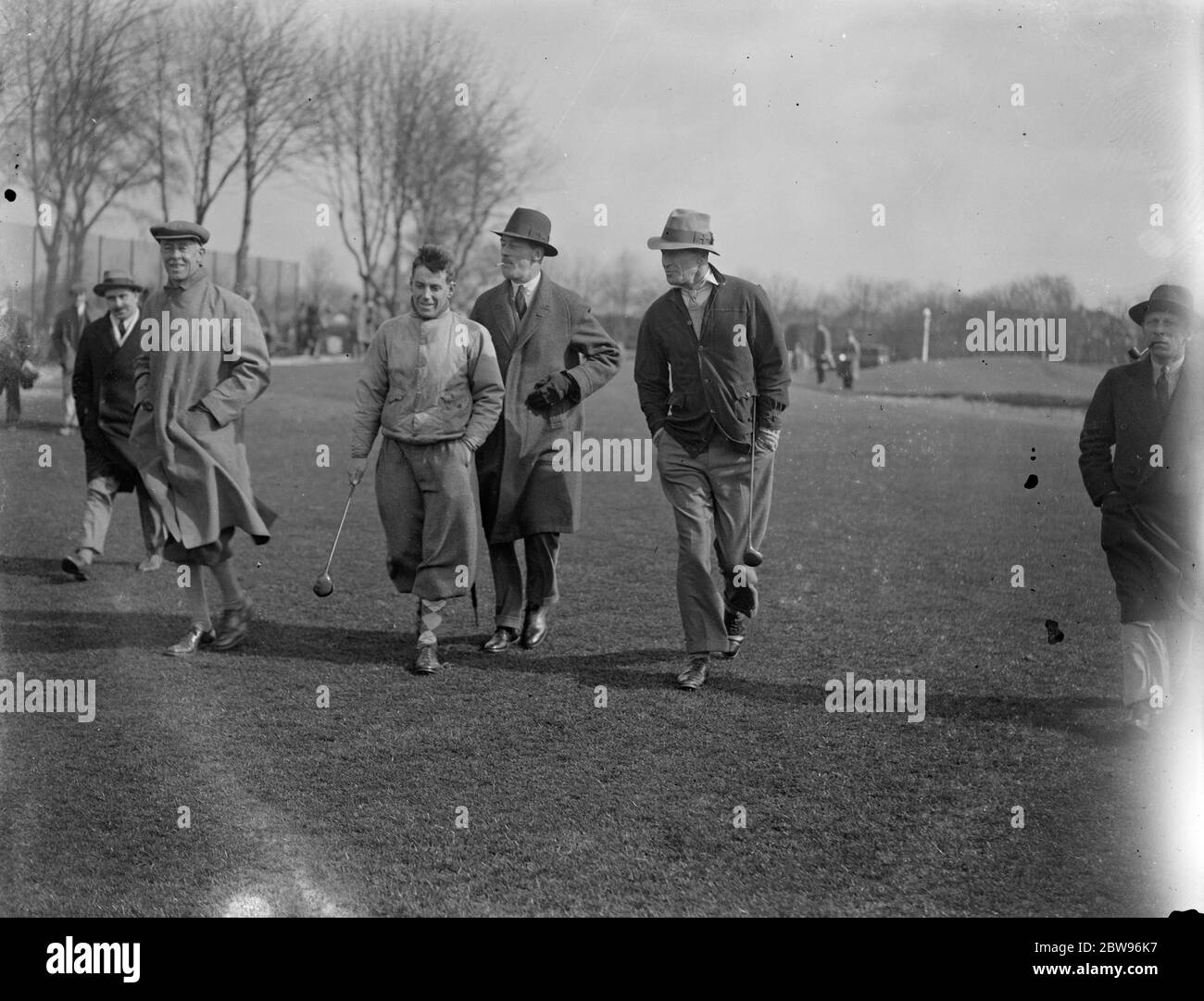 The first big professional golf tournament of the year opens . Seventy ...