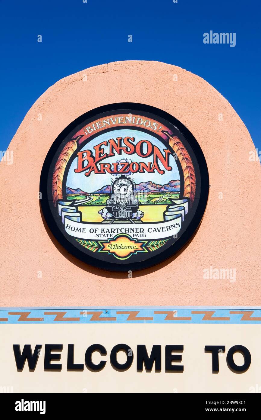 Benson city crest hi-res stock photography and images - Alamy