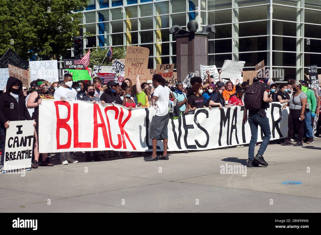 black lives matter protests Stock Photo - Alamy