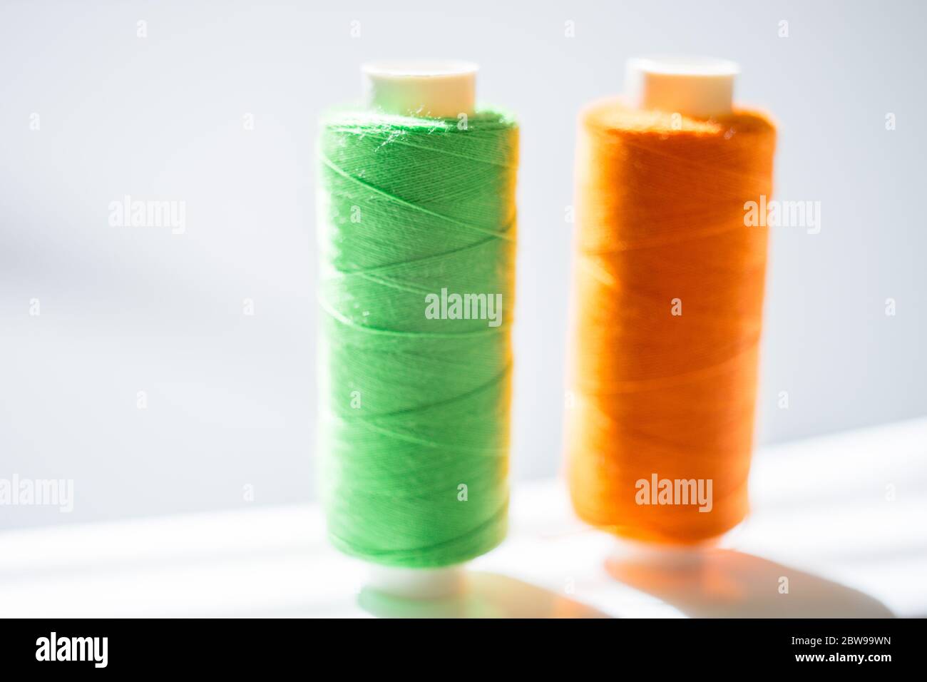 Orange spools hi-res stock photography and images - Alamy