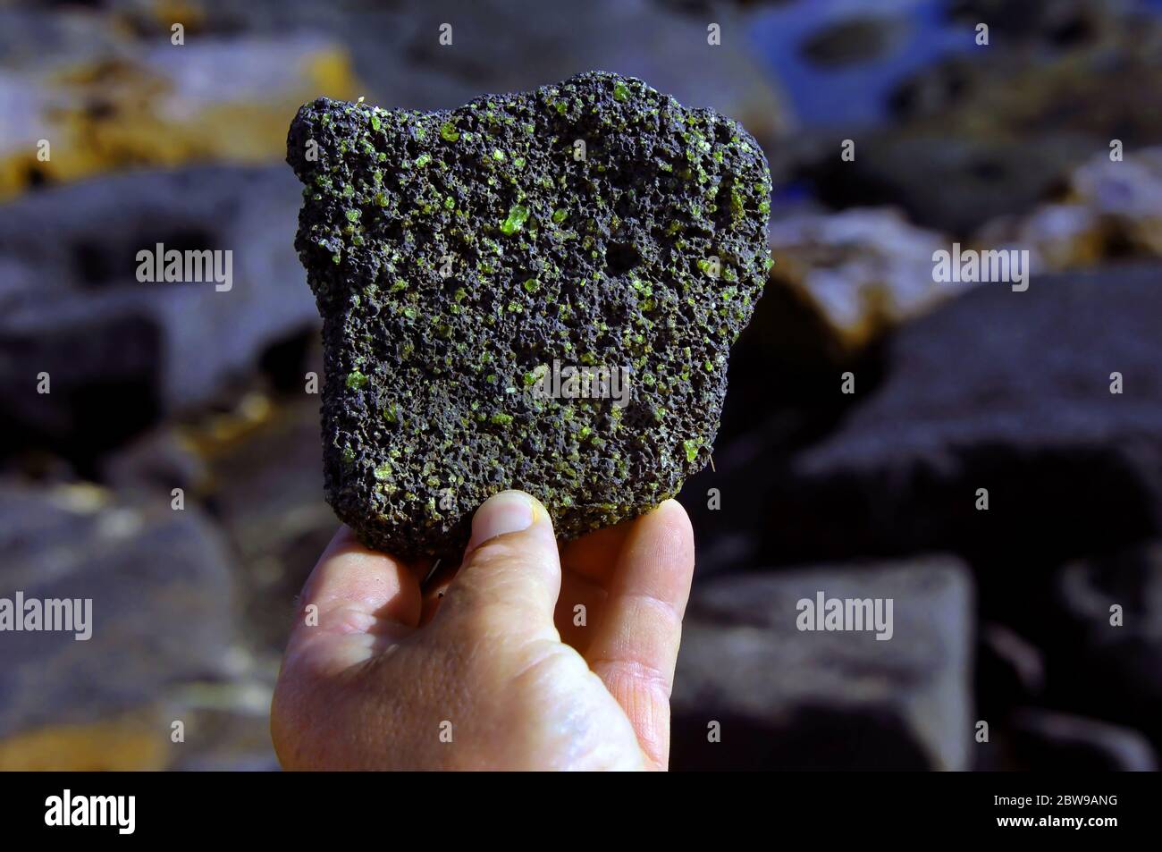 Olivine in basalt hi-res stock photography and images - Alamy