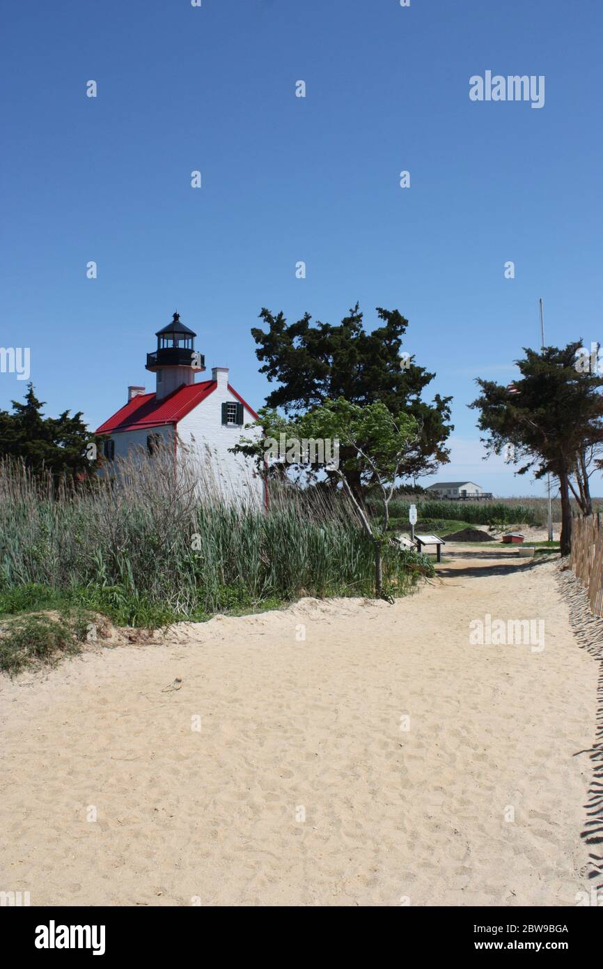 East Point Lighthouse Stock Photo - Alamy