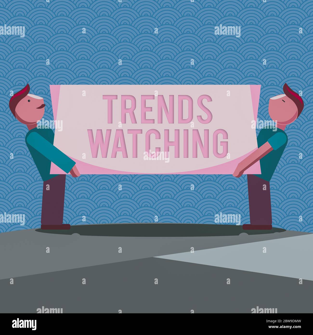 Handwriting text writing Trends Watching. Conceptual photo a business ...