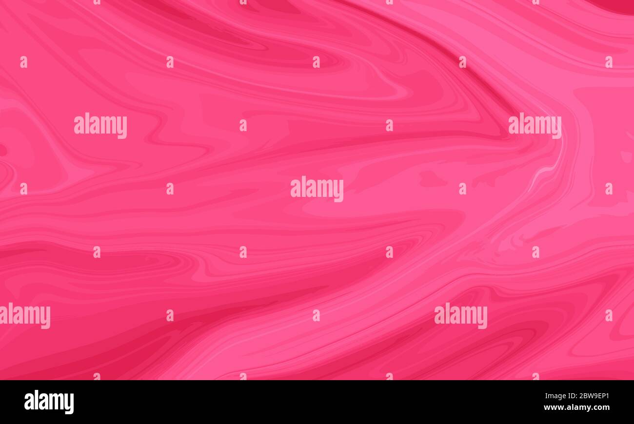 Background of shades of pink swirls and waves with a watercolor ...