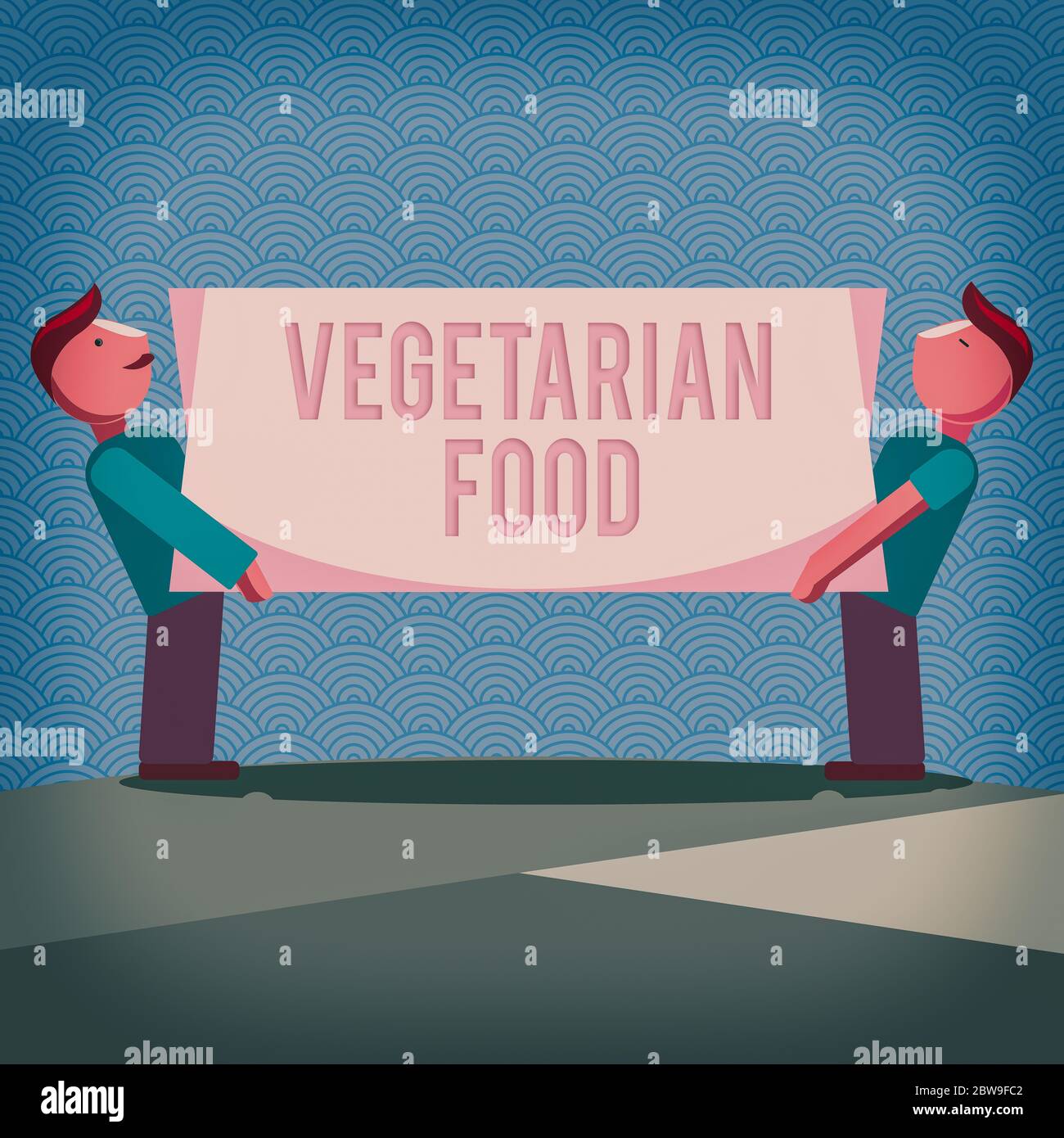 Handwriting text writing Vegetarian Food. Conceptual photo refers to ...