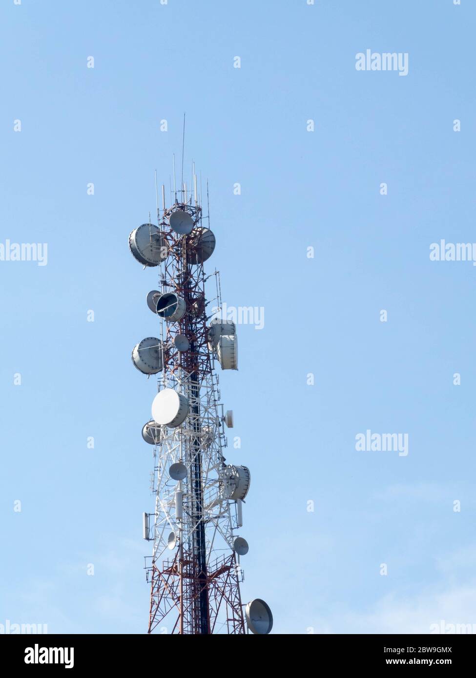 High transmission tower Stock Photo - Alamy