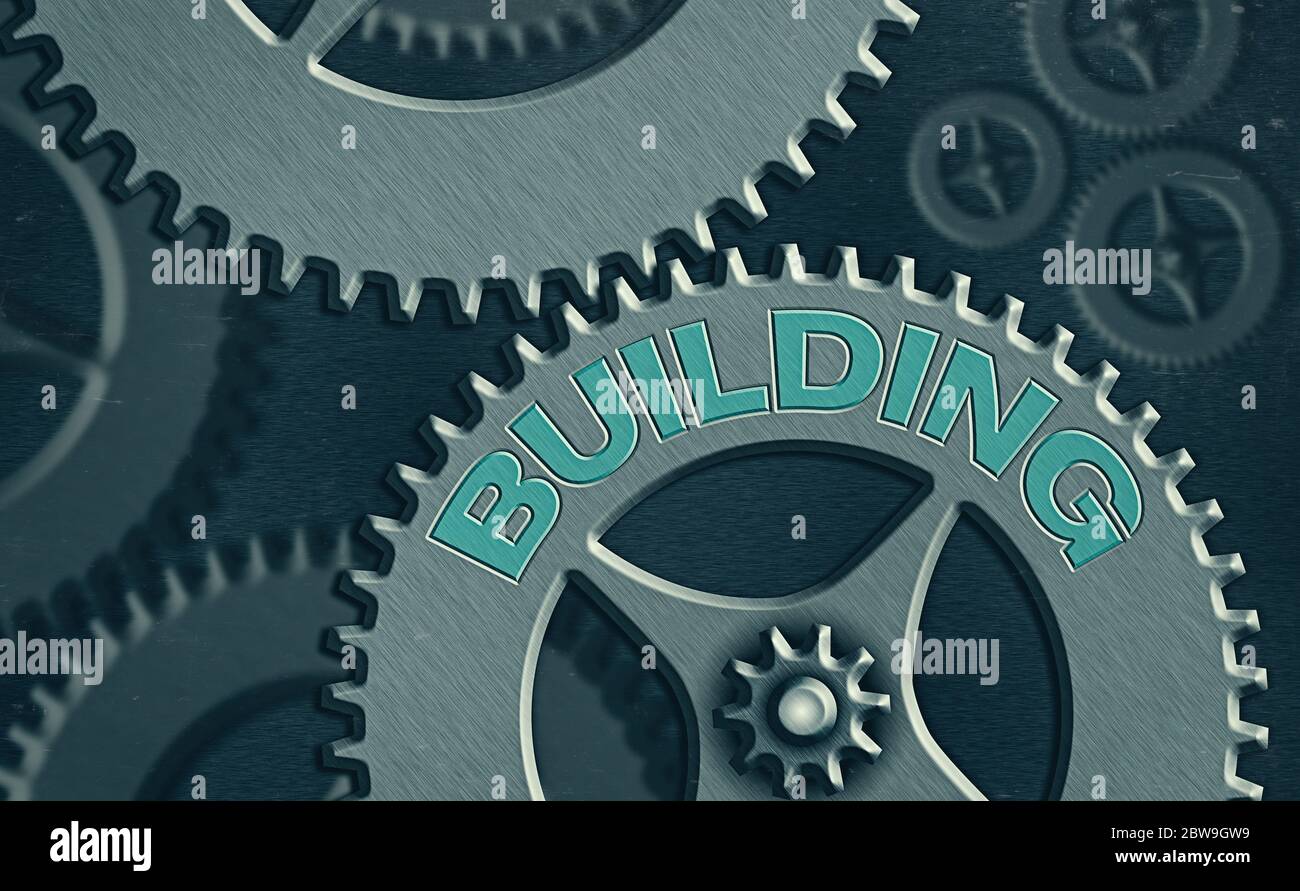 Handwriting text writing Building. Conceptual photo the art or business ...