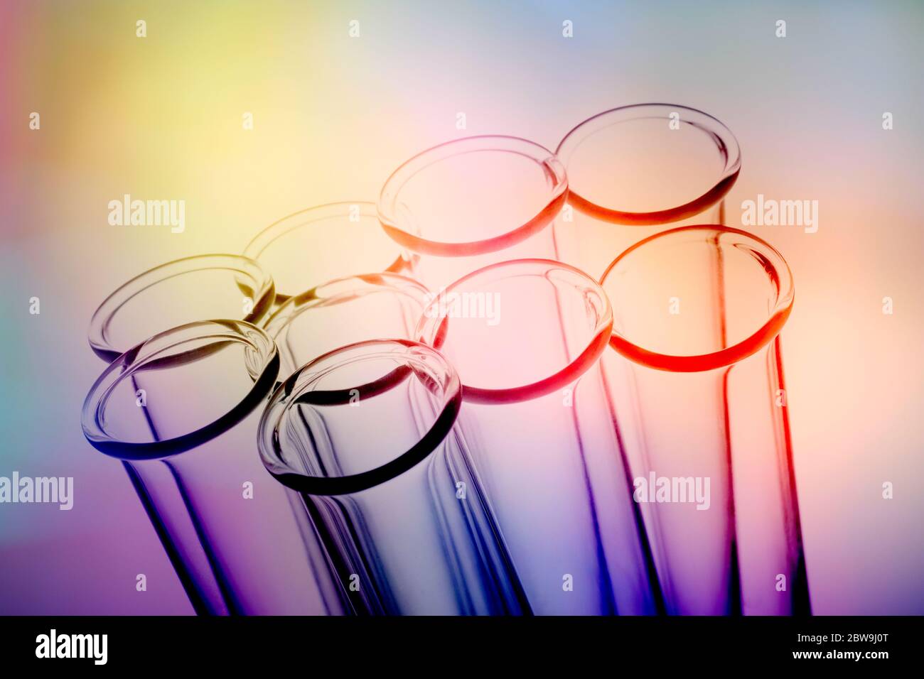 Empty test tubes hi-res stock photography and images - Alamy
