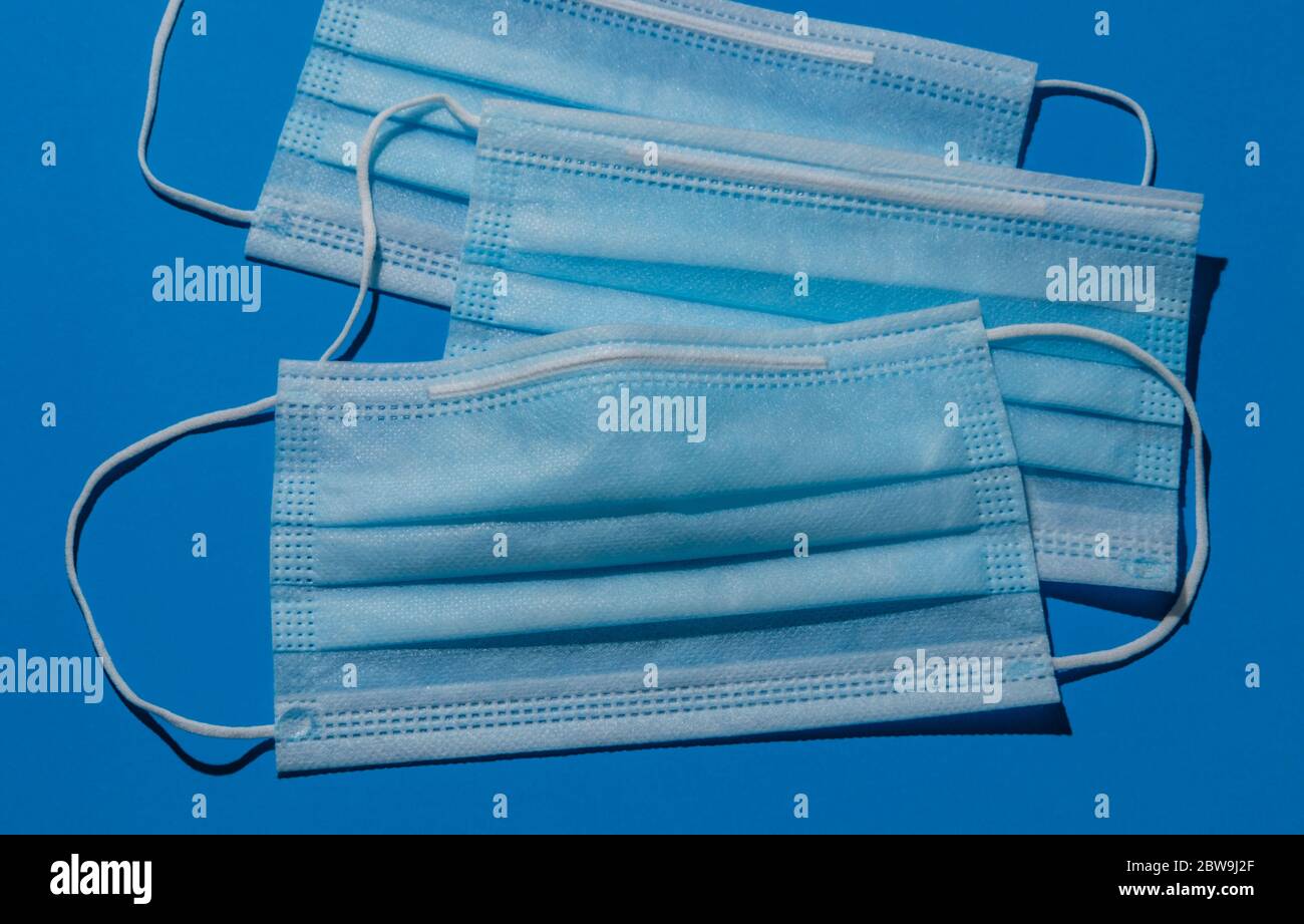 Surgical masks background hi-res stock photography and images - Alamy