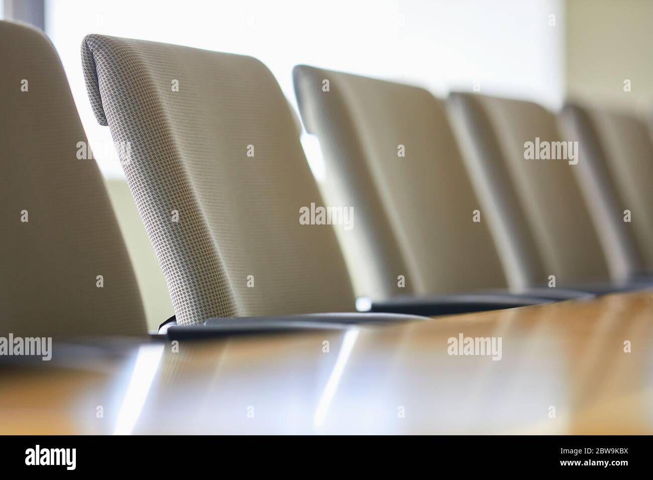 Office table chairs hi-res stock photography and images - Alamy